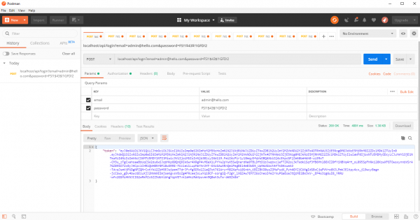 Laravel 5 OAuth2 for REST API | In4system